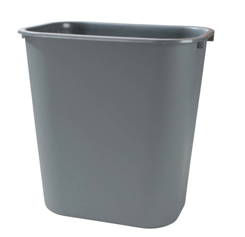 Cleanlink Dustbin Without Lid 24 Litre Grey
