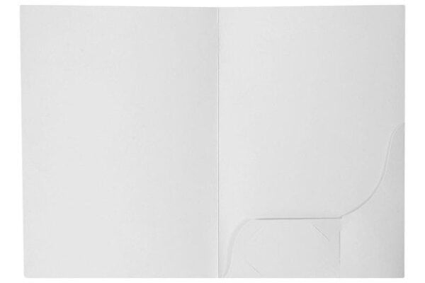 Marbig Professional Presentation Folders A4 Matt White 50 Pack